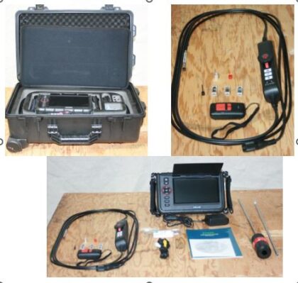 Used Mitcorp X1000 Industrial Video Borescope w/2M 6mm Probe - NDT2Hand