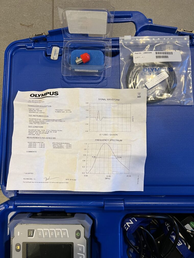 Used Olympus Ultrasonic Flow Detector
