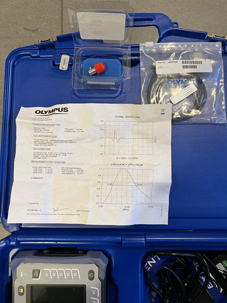 Used Olympus Ultrasonic Flow Detector